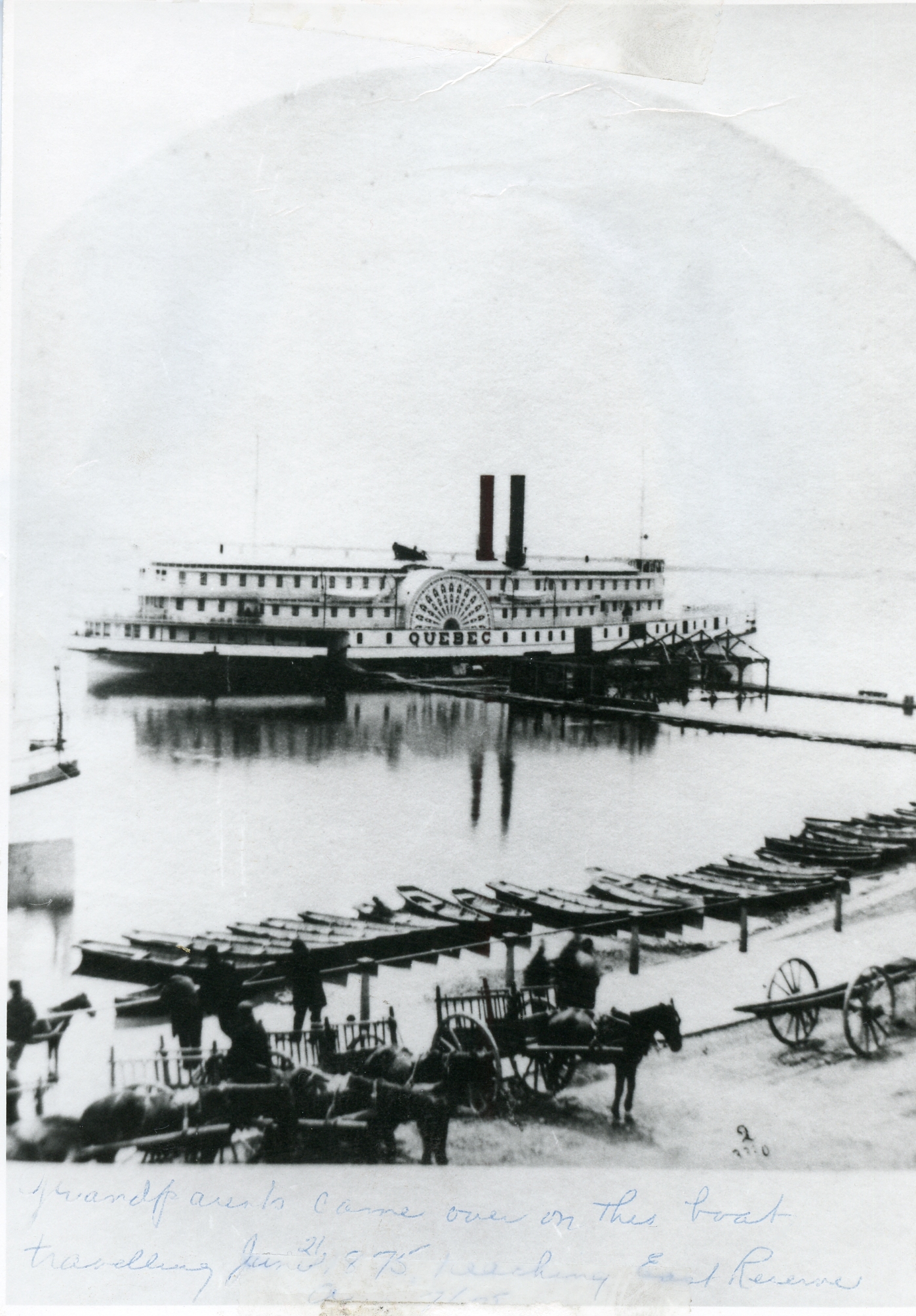 S.S. Quebec – Mennonite Heritage Archives